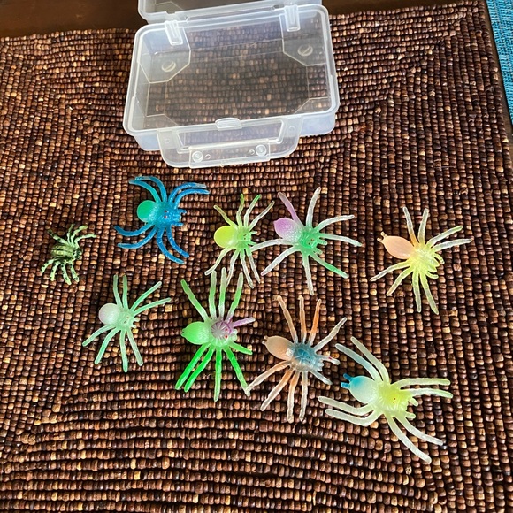 Toys | Kids Box Of Glow In The Dark Spiders | Poshmark